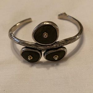 Jason Janow | Jewelry | Jason Janow Sterling 4k River Rock Cuff Bracelet New | Poshmark
